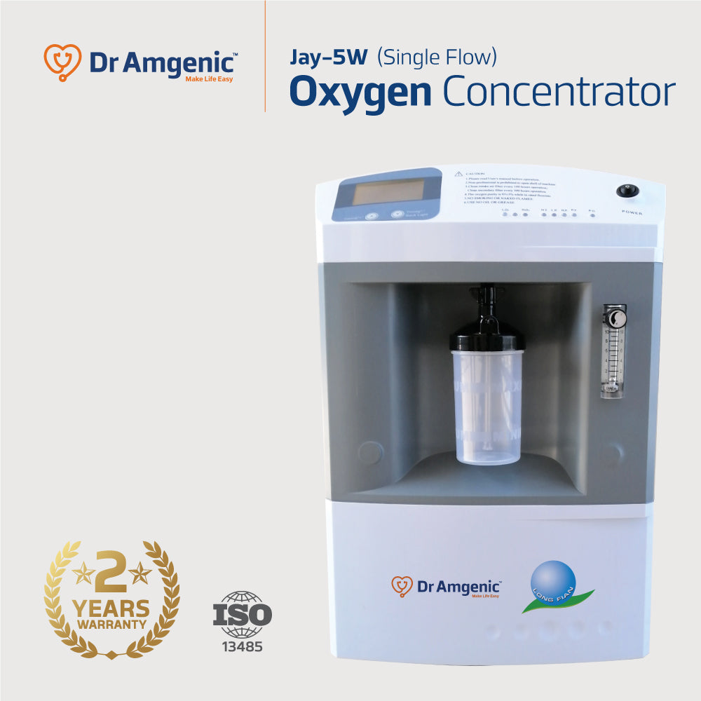 Oxygen Concentrator 5 L Single Flow | Dr Amgenic